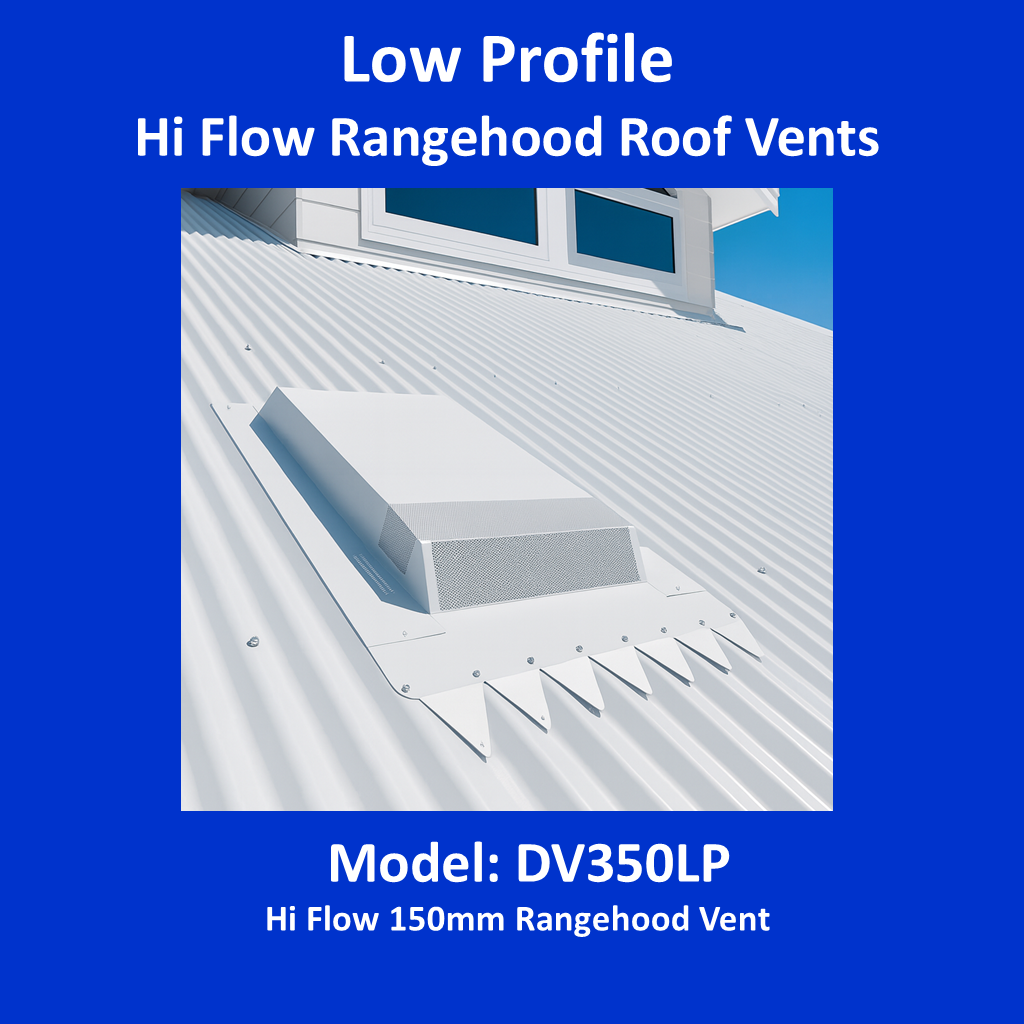 Hi-Flow Roof Vents for Rangehoods & Bathrooms – Dragon Vents Australia
