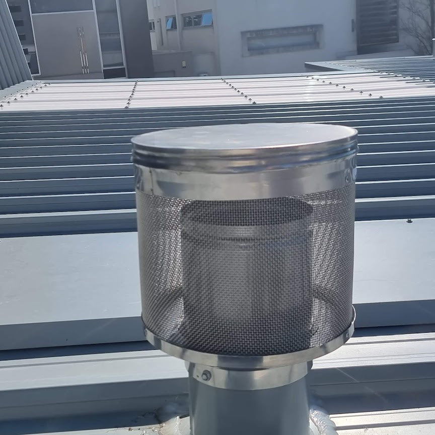 DV-150 Hi Flow: 150mm Stainless Steel Rangehood roof vent. – Dragon ...