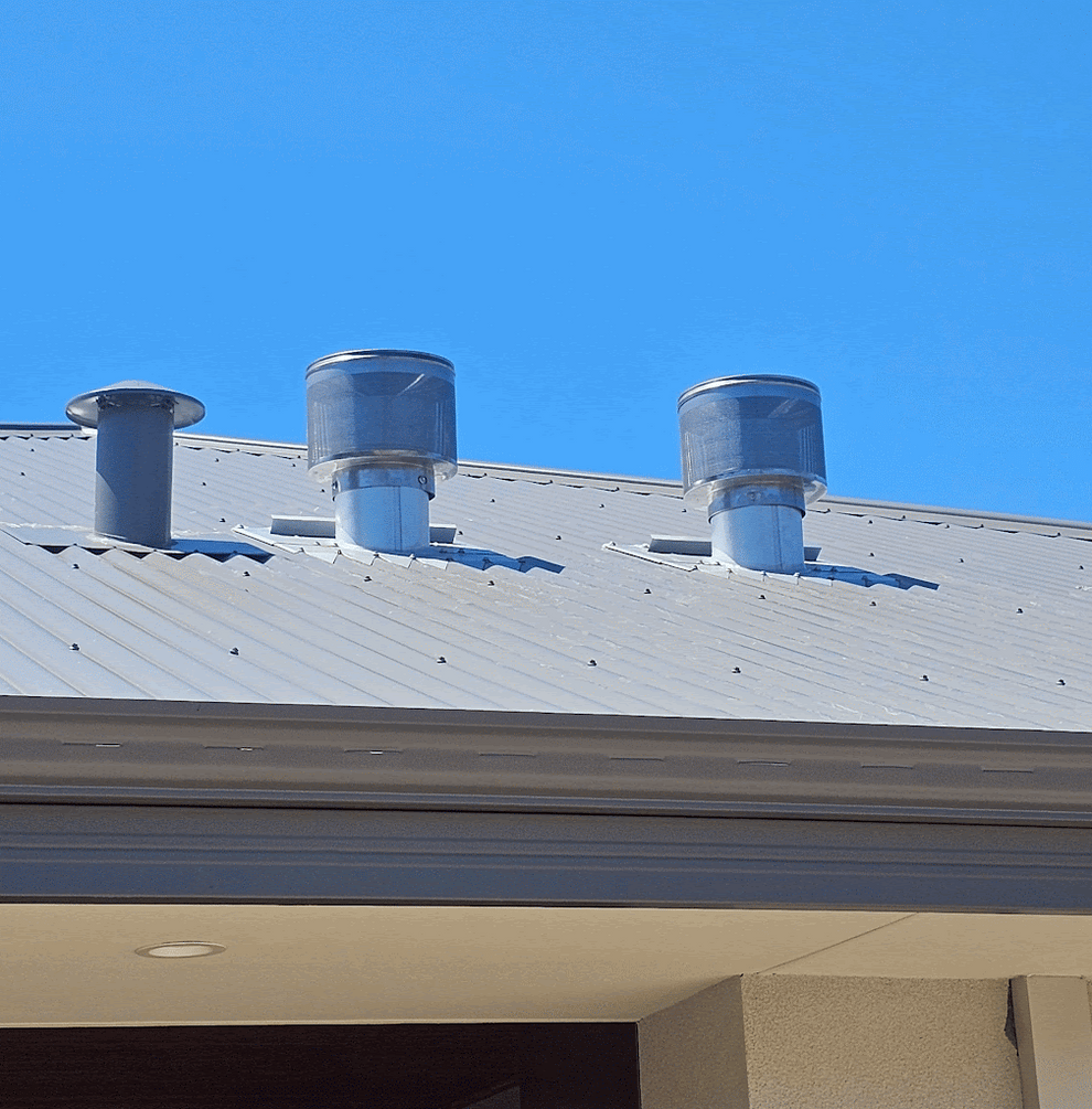 ARK-200: Tin Roof flume kit for all brands of 200mm external rangehood ...