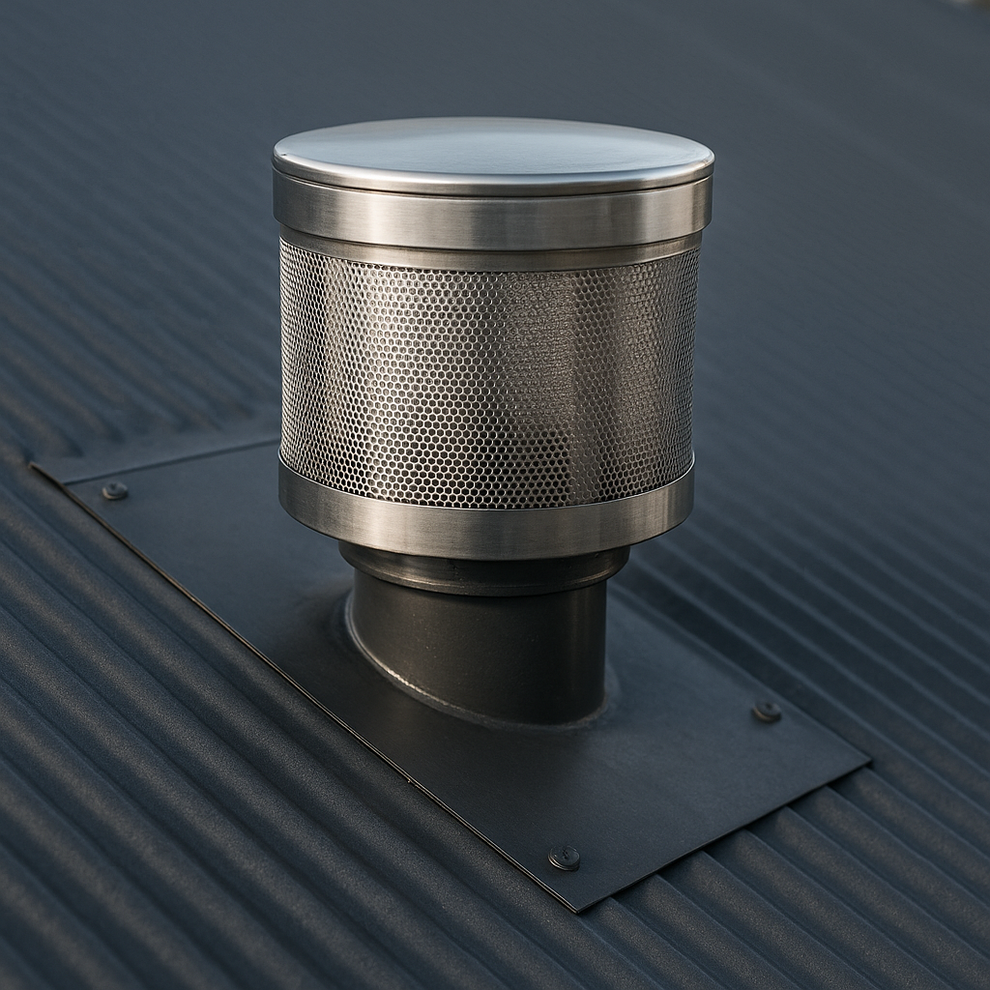 DV150SS Stainless Steel Hi-Flow Rangehood Flume Vents | Bushfire & Coa ...